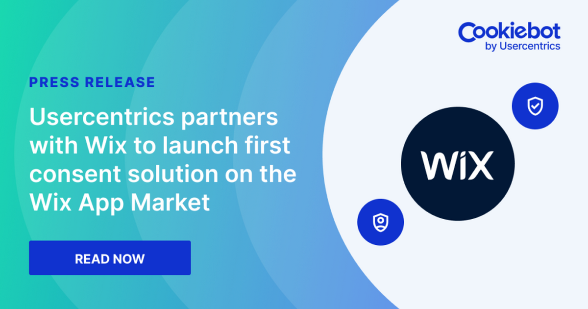 Wix Selects Usercentrics to launch Wix App Market Consent App